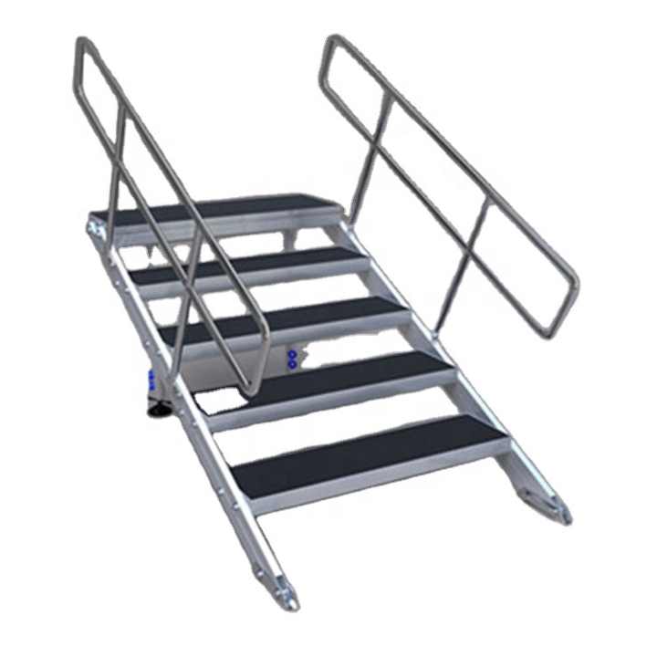 Height Adjustable Aluminum Concert Stage Stairs