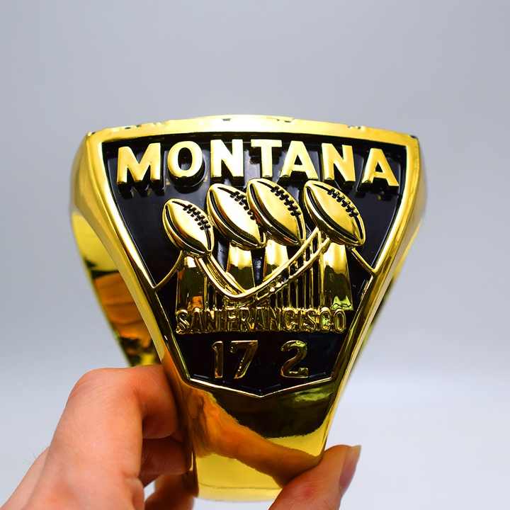 SF Super Gold Big Ring San Francisco 49ers Dallas Cowboys Championship ...