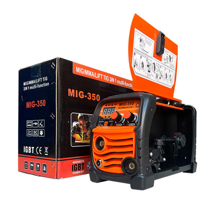 Portable Gasless MIG Welder MIG-350 - Easy Home Use