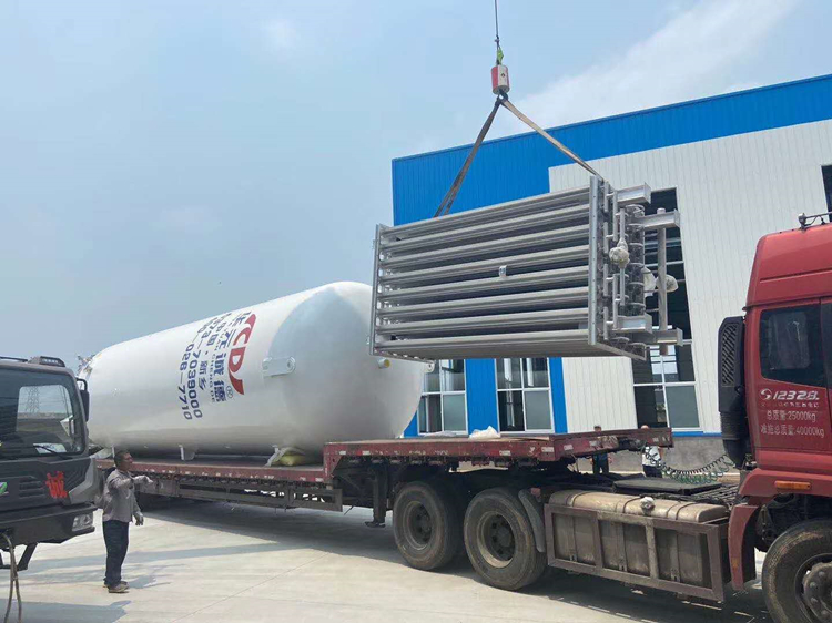 10m3 8bar Asme Standard Cryogenic Nitrogen Tanks For Metallurgy Factory ...