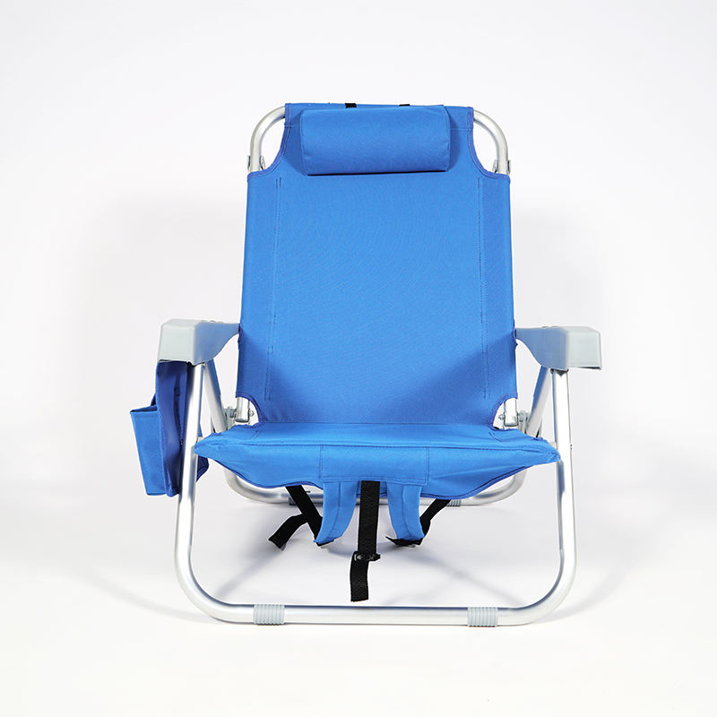 HITREE Custom Portable Backpack Beach Chair Outdoor Aluminum Beach ...