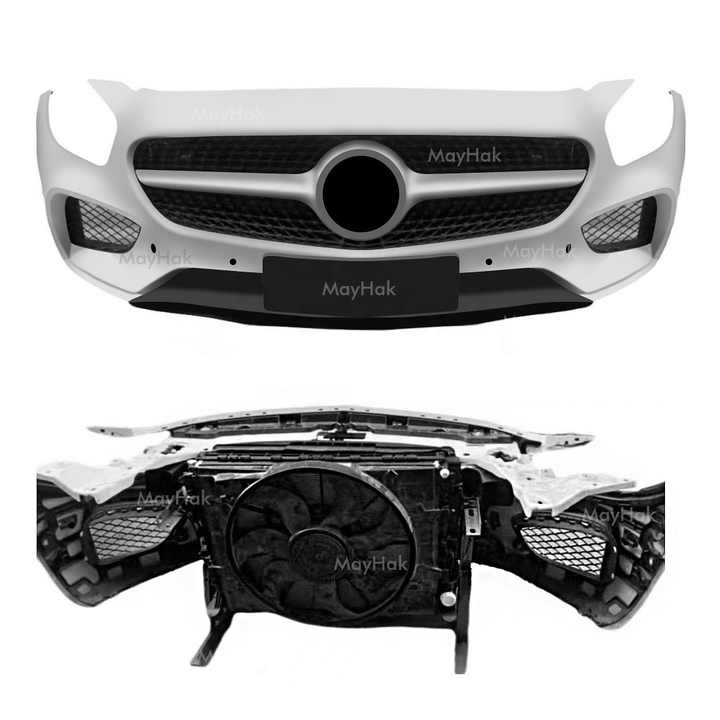 full body kits for Benz AMG GTC GTR GTS C190 Car front bumper assembly ...