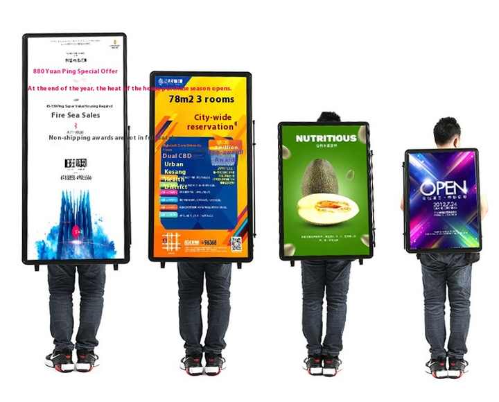 Shop Our Factory Hot Sale Backpack Display with LED Lightbox