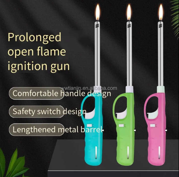 Lighted Rod Gas Stove Natural Gas Extension Nozzle Lighter Kitchen ...
