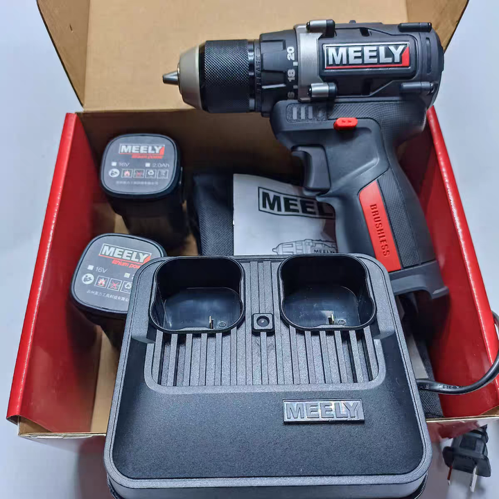 12V Power Wireless Drill with Mini Lithium Battery Convenient Brushless ...