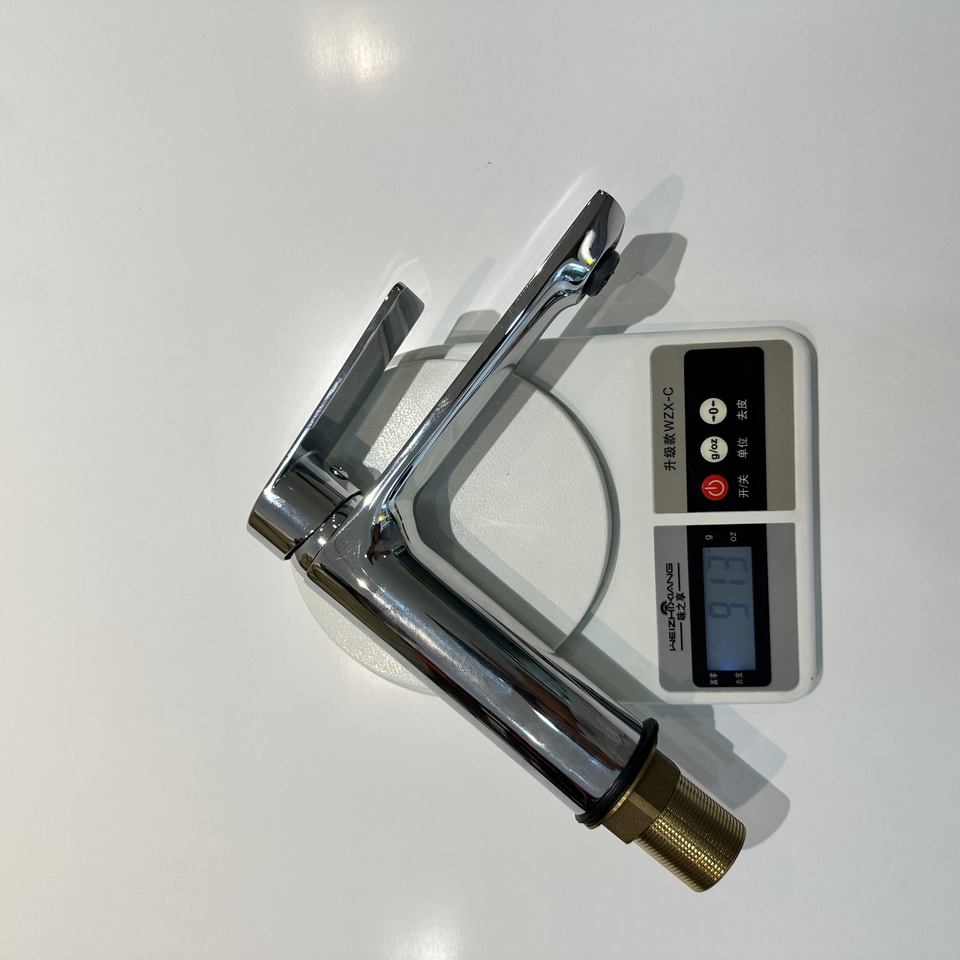 Sanitary Ware Bathroom Chrome Faucet Face Wash Basin Faucet Single Cold ...