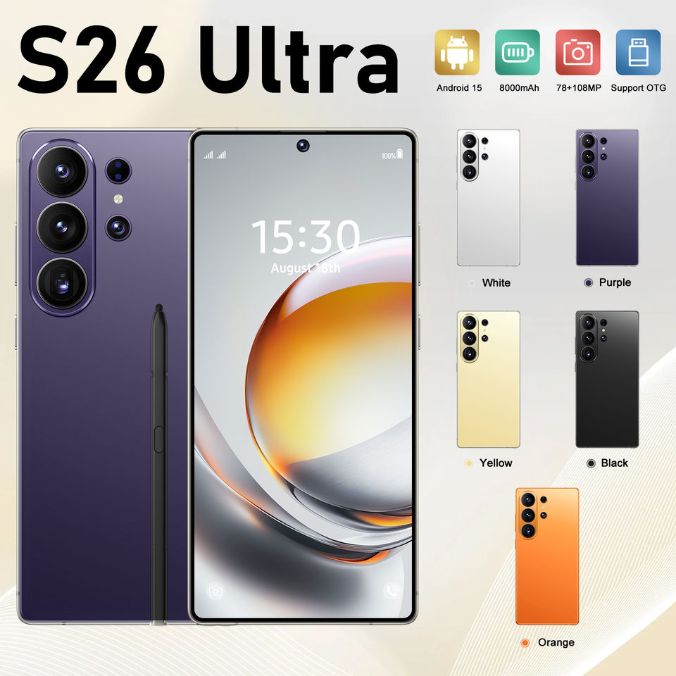 22GB+2TB 2026 Latest S26 Ultra Smart for High-Definition Photography ...