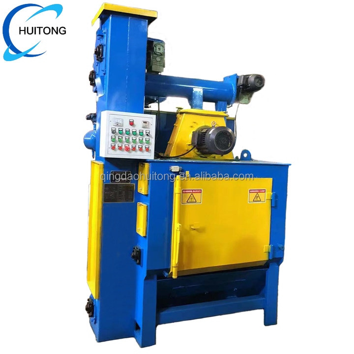 Q326 Rubber Tumble Crawler Integrated Shot Blasting Machine