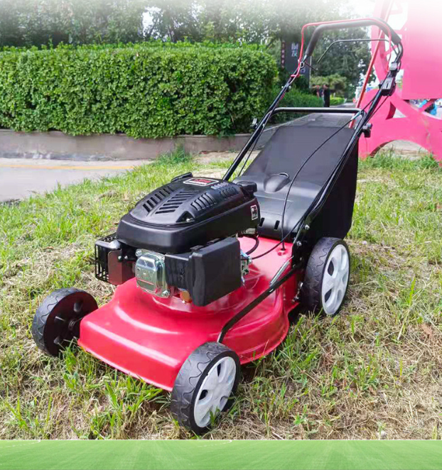 Safety Small Hand Mower With Hay Bag High-Power Self-Propelled Gasoline ...