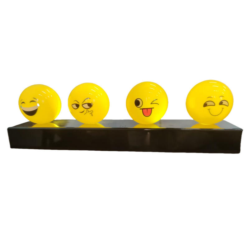 Cartoon Smiley Sound-Activated Ambient Lamp Built-in Battery for Live ...