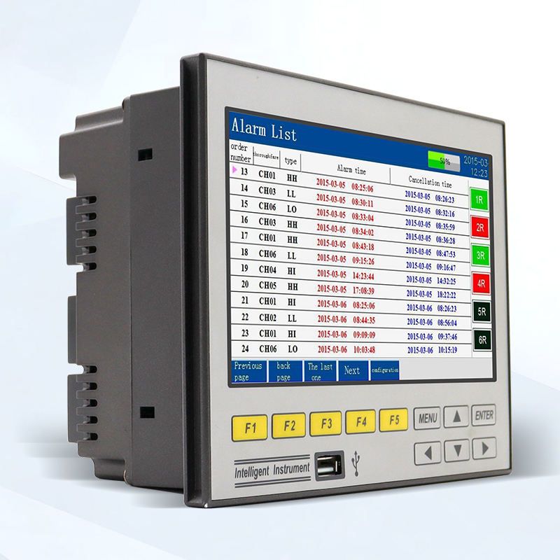Data Logger with 16 Channels True Color Display Industrial Automation ...