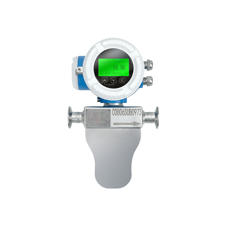 Sanitary U-Tube Digital Coriolis Mass Flow Meter with Stainless Steel ...