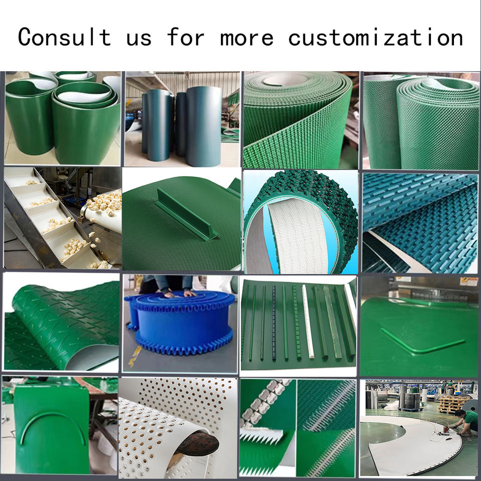 Crescent-shaped Bulk Material Transportation Industrial PVK Conveyor ...