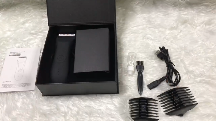 Waterproof Low Vibration Body Trimmer for Men Electric Groin Trimmer ...