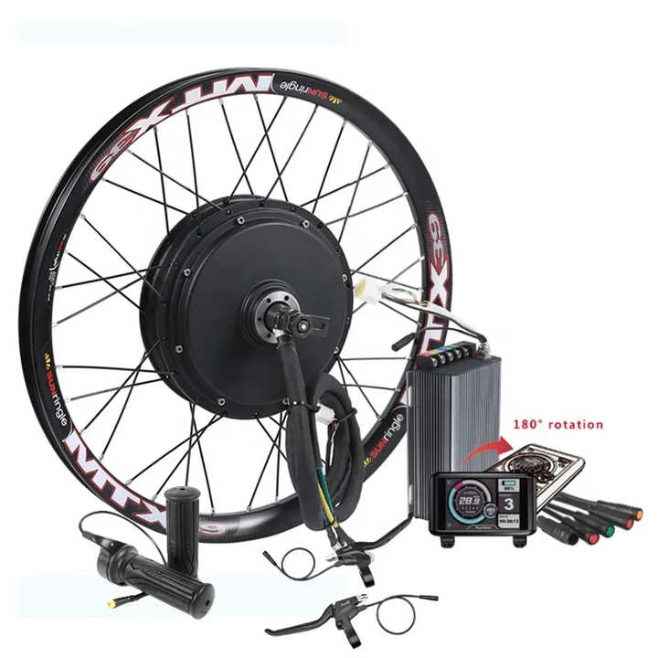 High-power Electric Bike Conversion Kits - 3000w to 8000w
