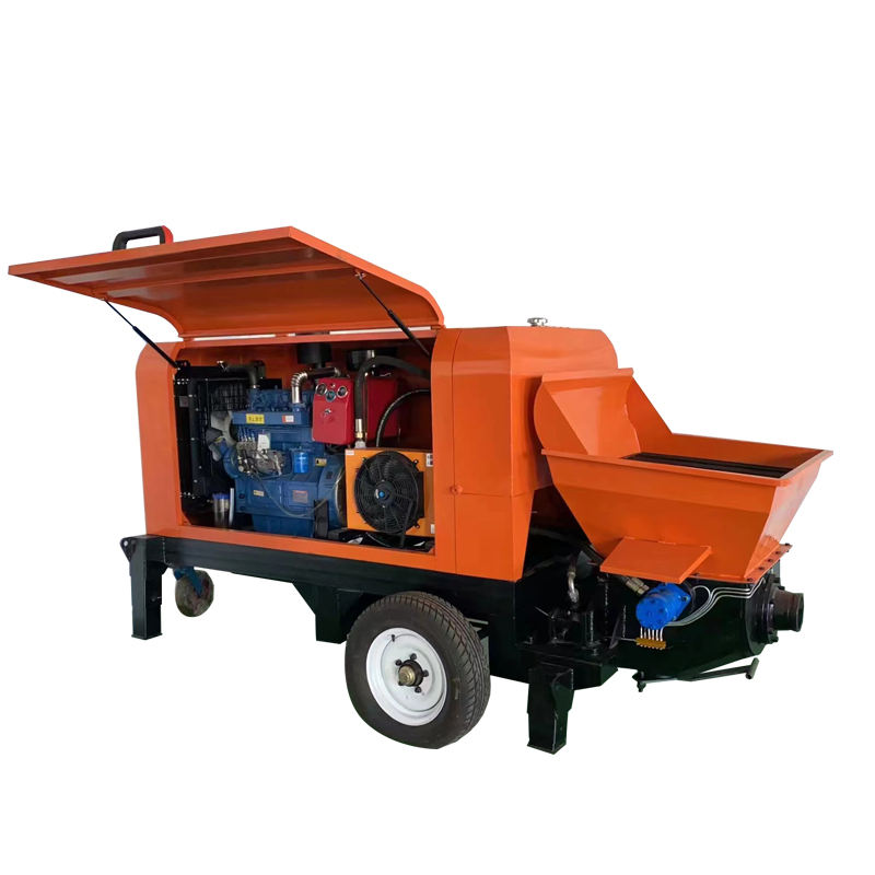 Small-Sized Electric Mini Concrete Pump with Automatic Transfer for ...