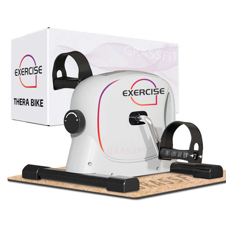 Rehabilitation under Desk Mini Exercise Bicycle Trainer