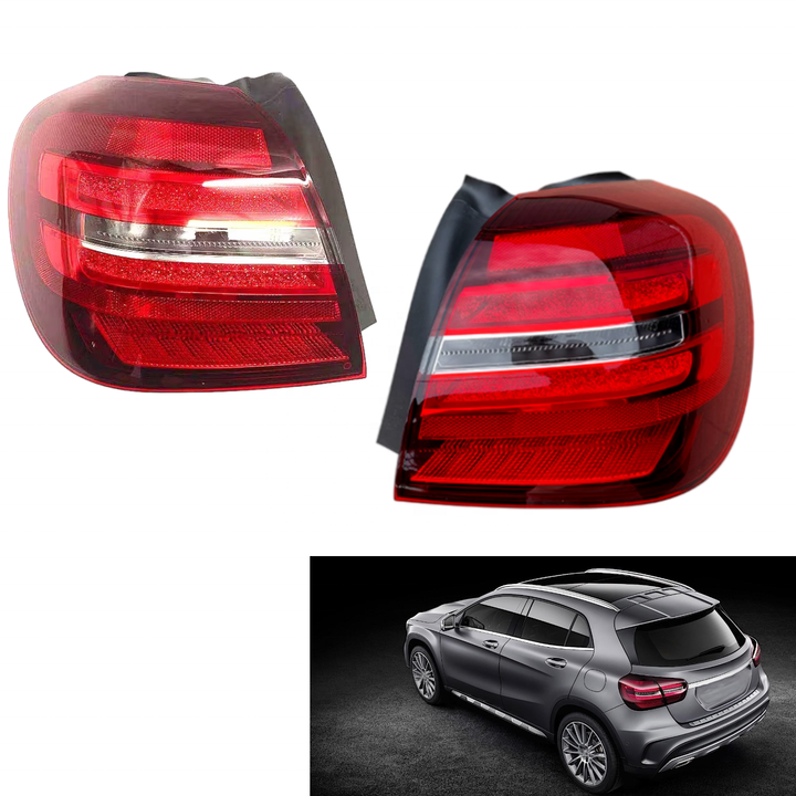 GLA W156 X156 Outer Rear Taillights 2018+ Brake Tail Lamp Turn Signals ...