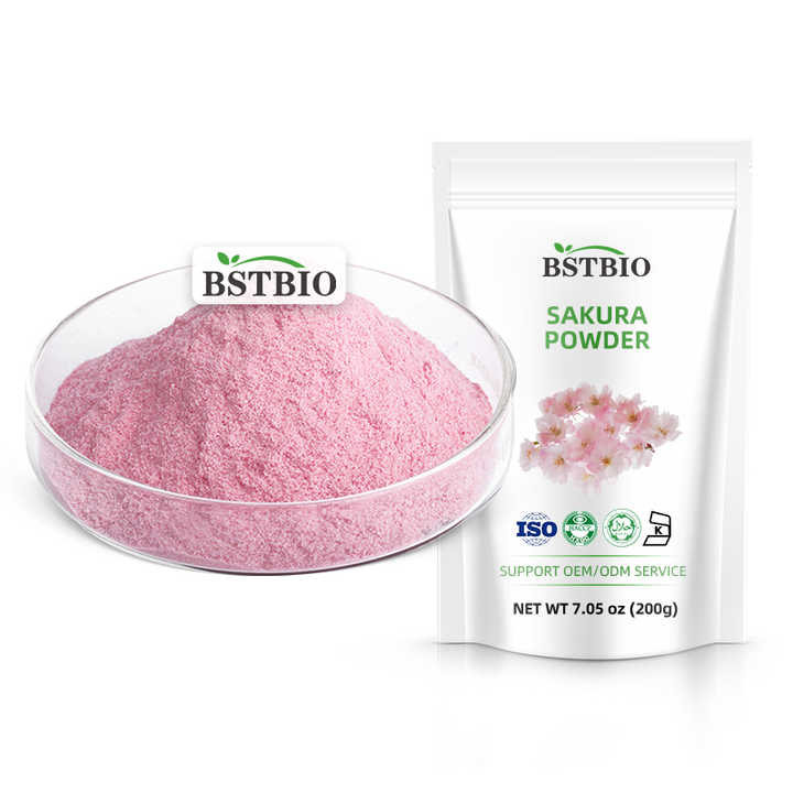 BSTBIO Cherry Blossom Extract Powder - 10:1 20:1 Pink Sakura Powder