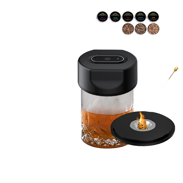 Upgrade Model II USB-Powered Whiskey Smoker Ladattava Cocktail Smoker ...