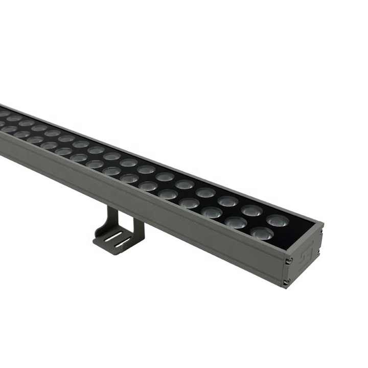 24VDC Outdoor Facade Building Wall Washer RGB Linear Bar Lighting DMX ...