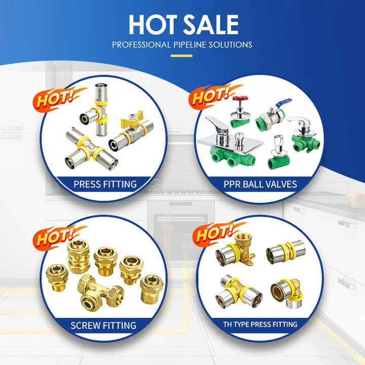 TUBOMART OEM Industry - Leading Products PEX-AL-PEX Pipe Fittings FLAT ...