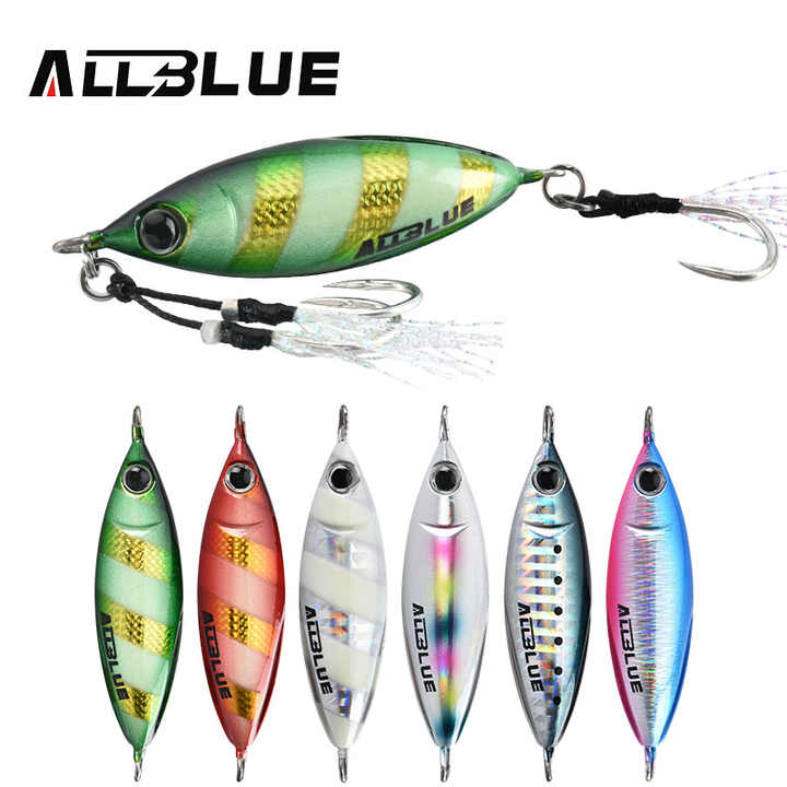 ALLBLUE S-BENT Jigging Lures - Versatile Fishing Solutions