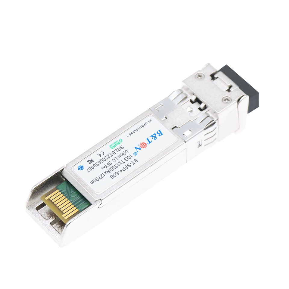 BTON Single Mode Fiber SFP+ 10G Bidi 60km 1270nm 1330nm SMF Single ...