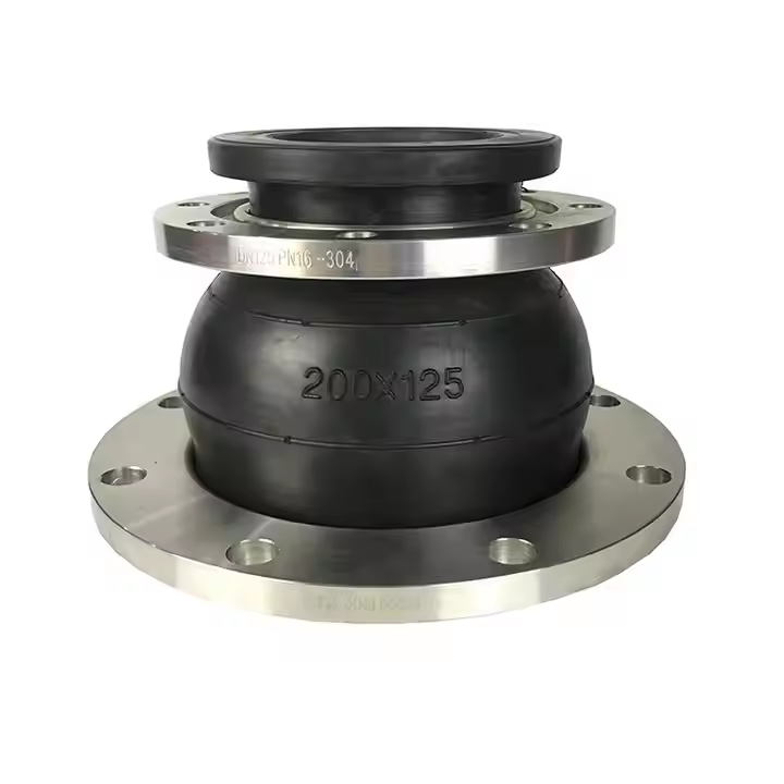 Neoprene rubber coupling concentric reducer stainless steel flange epdm ...