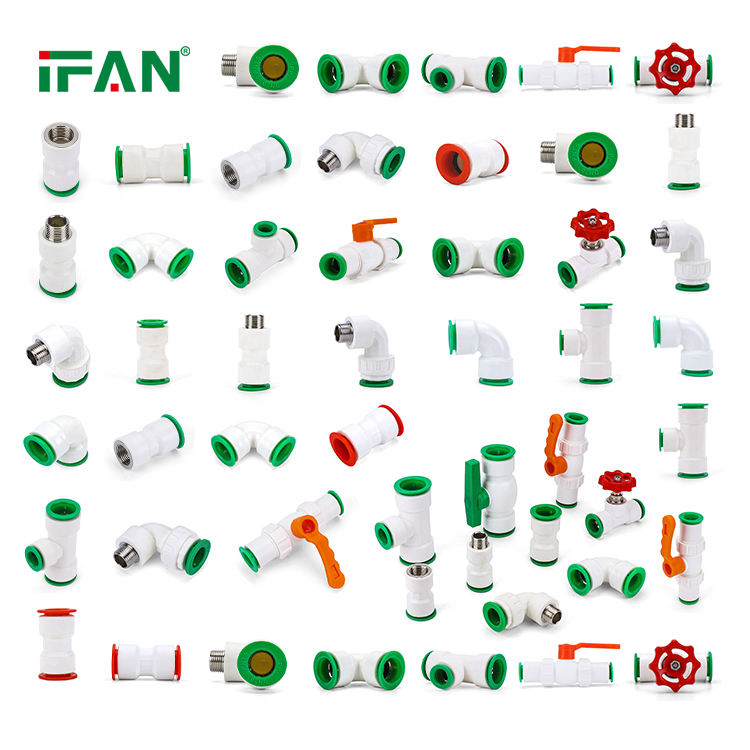 IFAN PPRプッシュ継手ISO 15874 20mm - 32mm PPR配管クイックコネクタPPR継手| Alibaba.com
