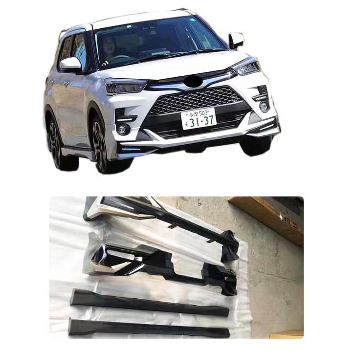 Car Body Kit for 2019-2021 Toyota RaiZE - Front Lip, Rear Lip, Side ...
