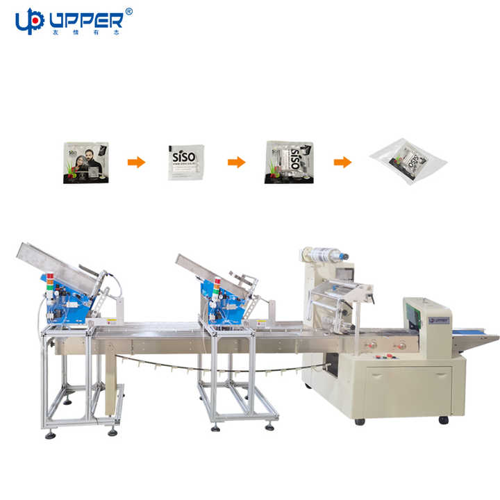 Automatic Sheet Materials Packing Card Dispensing Flow Packaging ...