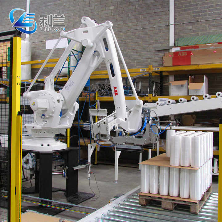 Automatic Palletizer/Robot Stacker 5 Gallon Water Buckets Robot ...