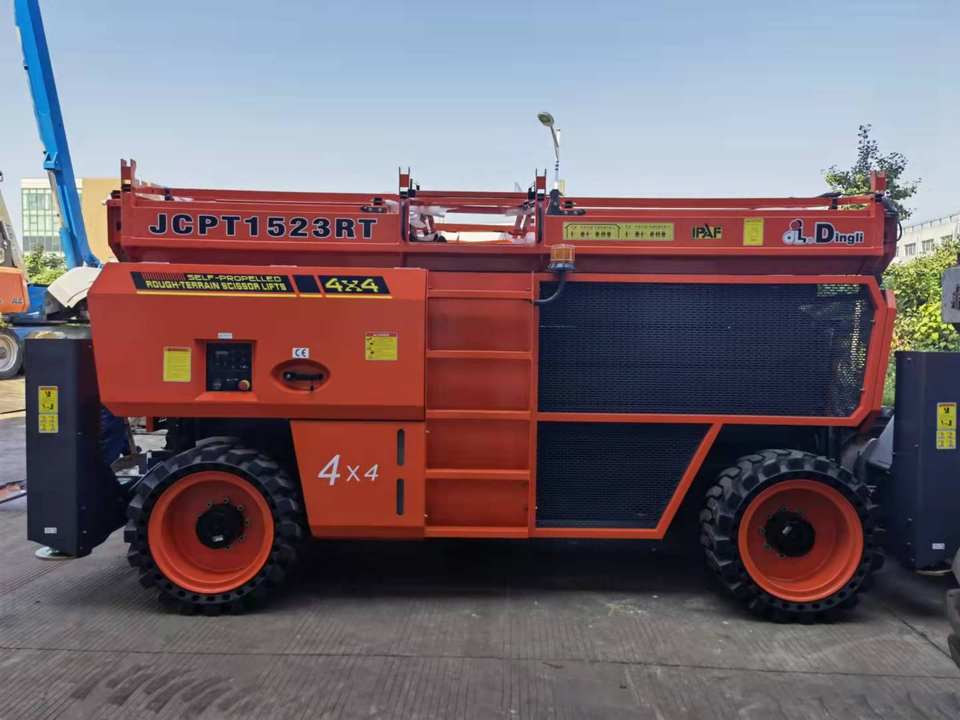 Scissor Platform Flexible Scissor Lift for Tight Areas JCPT1012AC ...