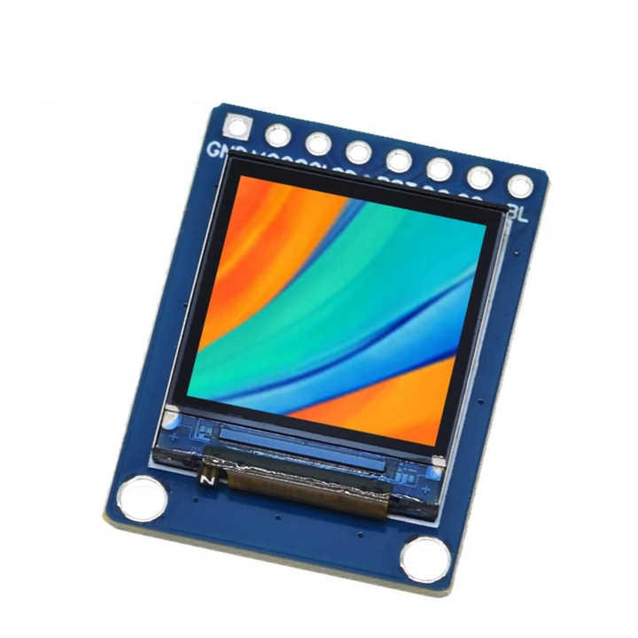 0.85 Inch Color TFT Display Module - 128x128 IPS LCD