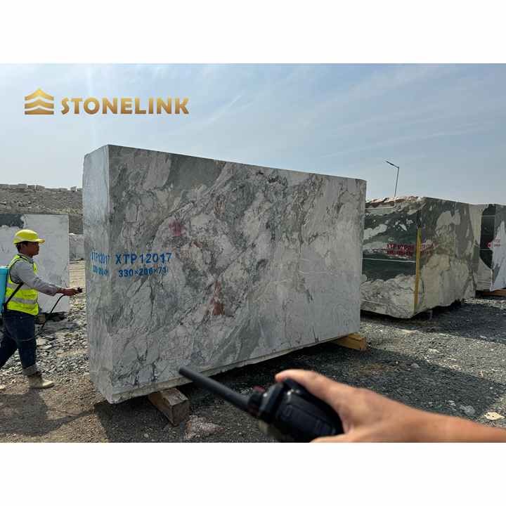 Stonelink 2025 New Product Luxury Marble Blocks Constant Cut Thickness ...