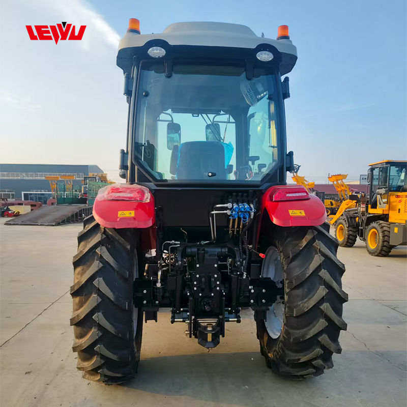 Traktor Pertanian Mini 50HP 4x4 Diesel Mesin Euro 5 Warna Merah/Biru ...