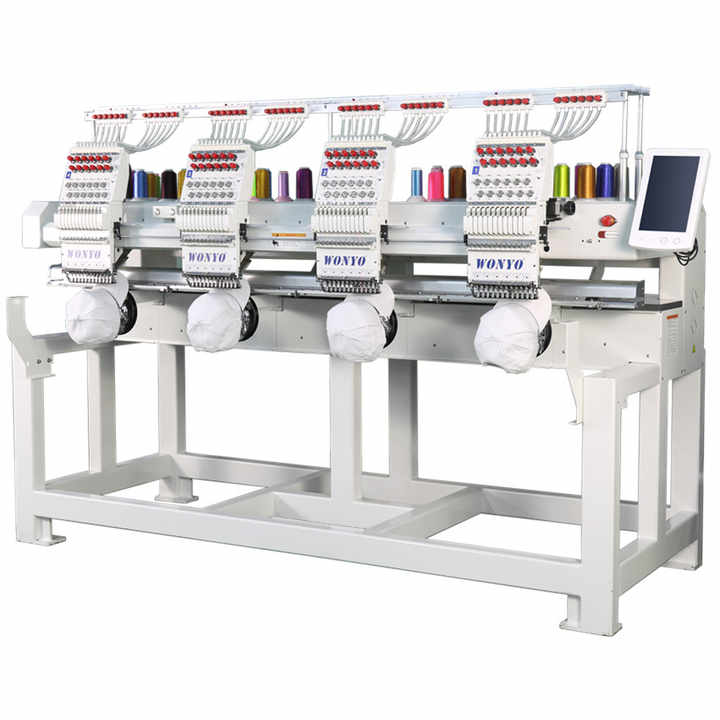 High Precision Computer Barudan Embroidery Machine / 4 Heads
