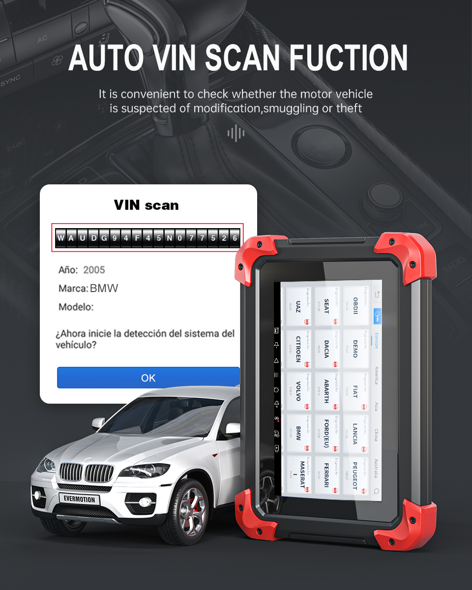 2023 Newest XTOOL D7 Car Full System Code Reader Key Programmer OBDII ...