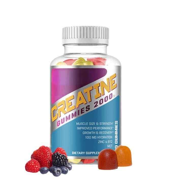 OEM Private Label Apple Flavor Creatine Gummies Adult Pre-Workout ...