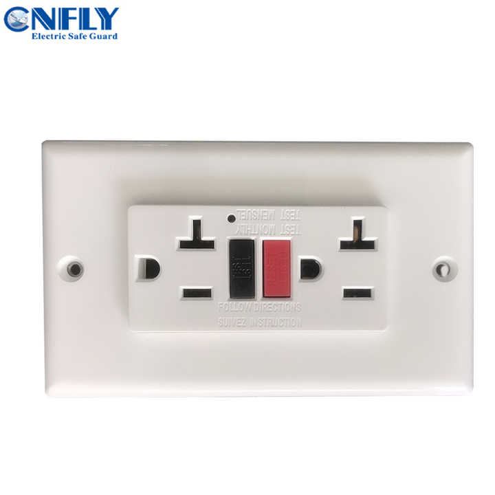 20A 125V GFCI Receptacle - Reliable Ground Fault Protection