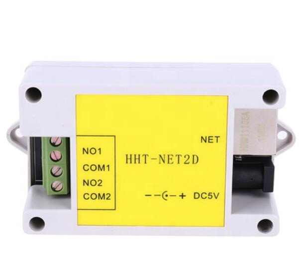 2 Channel DC5V Industrial Ethernet IP Network Relay Module