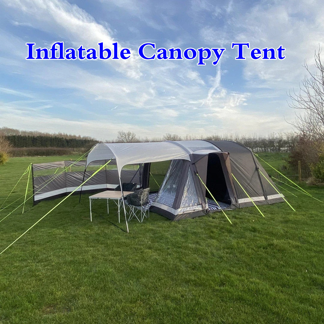 Custom Outdoor Camping Inflatable Family Canopy Tent Blow Up 4 Man Air ...
