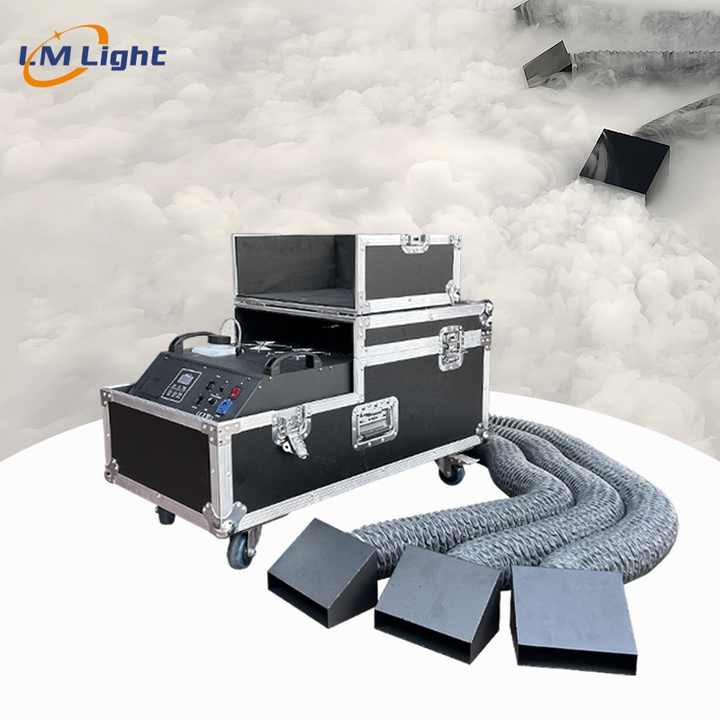 Nimbus 3000W/4000W Three Head Water Base Low Fog Machine