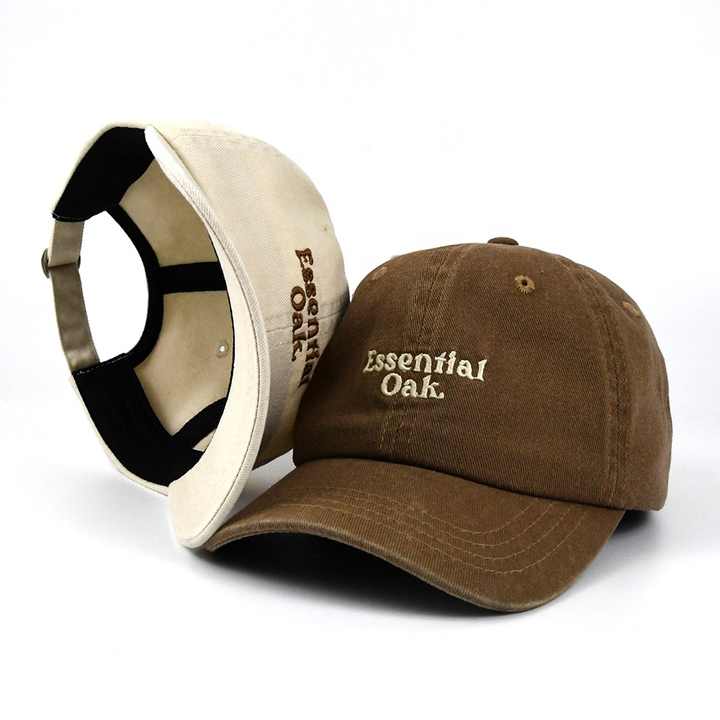 Washed Vintage Distressed Adjustable Kids Baseball Caps