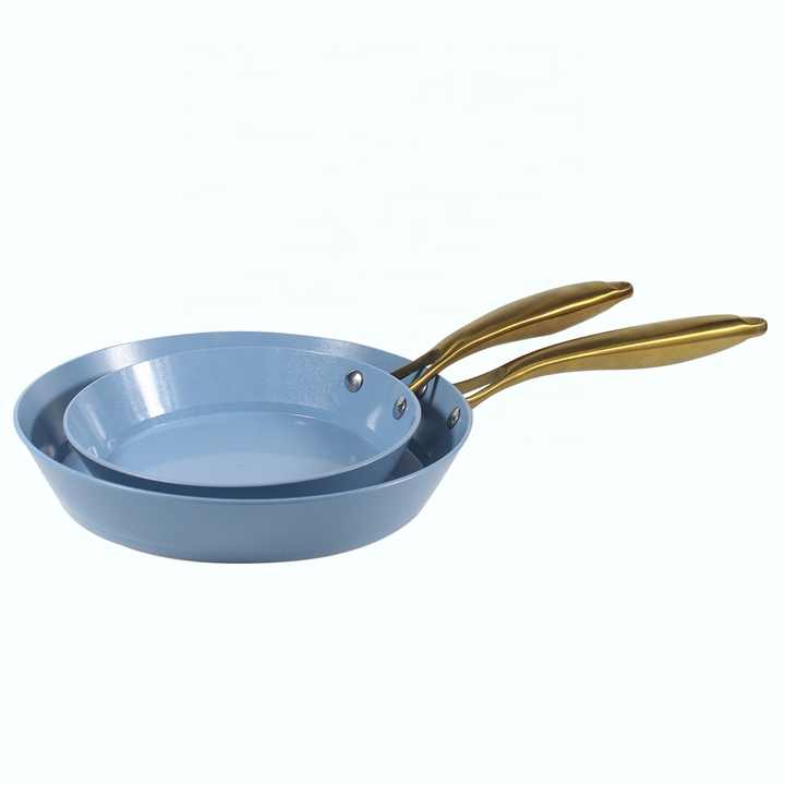 10 Piece Nonstick Ceramic Coating Hot Seller Aluminium Sky Blue ...