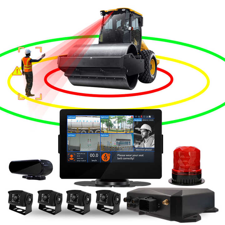 Forklift AI Pedestrian Detection System - Safety & Efficiency