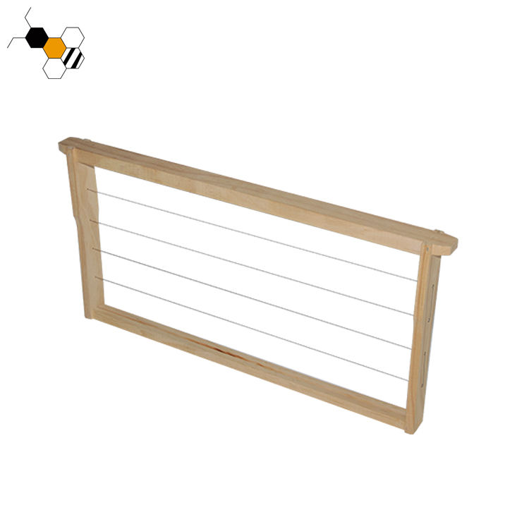 Durable Wooden Beehive Frame - Assembled with Iron Wire
