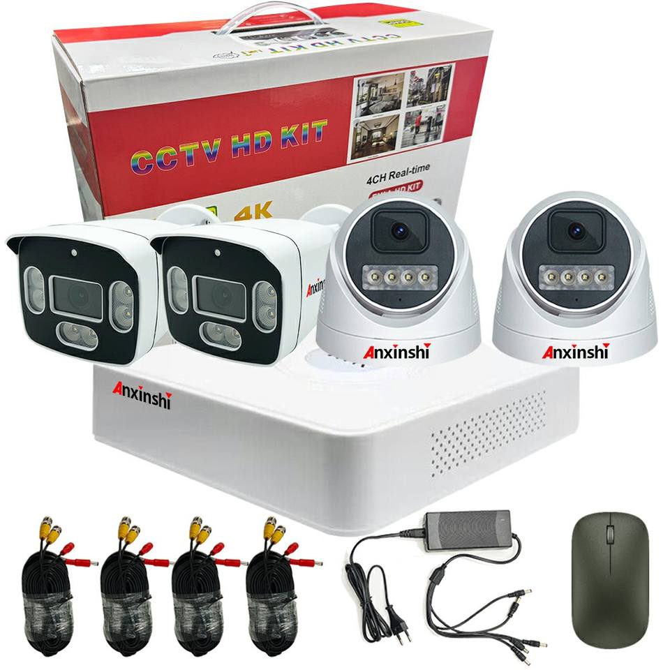 4ch Bullet Camera Demo Camera Simulation Set 2mp Cost-effective Choice ...