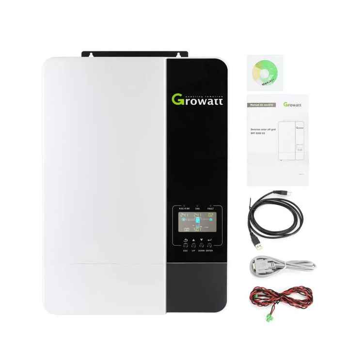 Ready to Ship Growatt SPF 5000ES 5kw Single Phase Off-Grid Solar Home Inverter| Alibaba.com